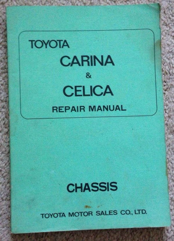 1970 Toyota Celica Chassis Service Repair Manual