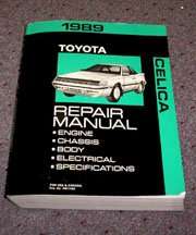 1989 Toyota Celica Service Repair Manual