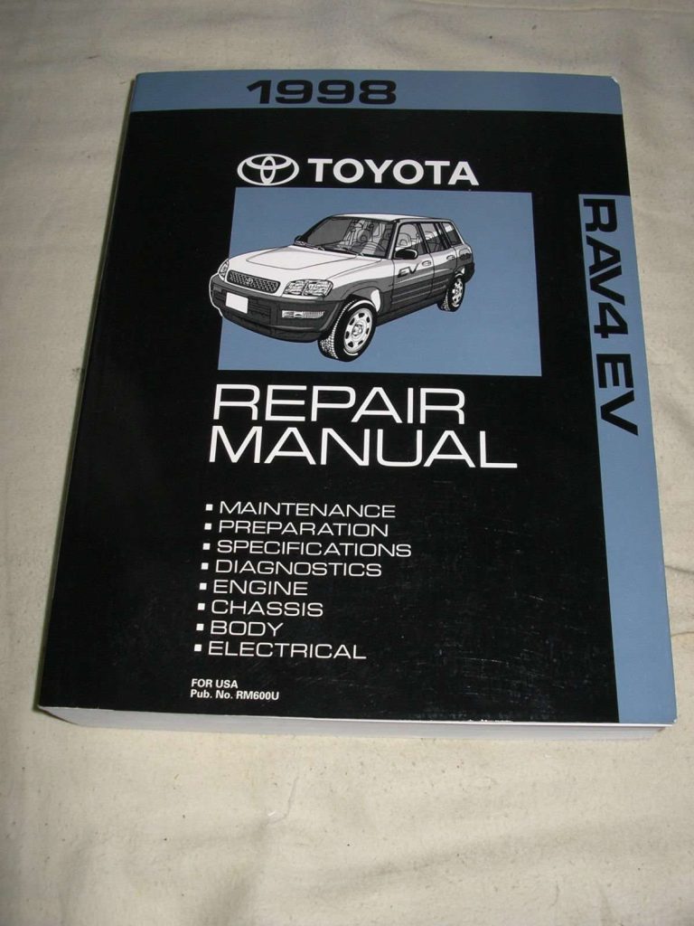 1998 Toyota Rav4 EV Service Manual