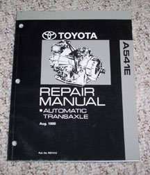 2004 Toyota Avalon A541E Automatic Transaxle Service Repair Manual
