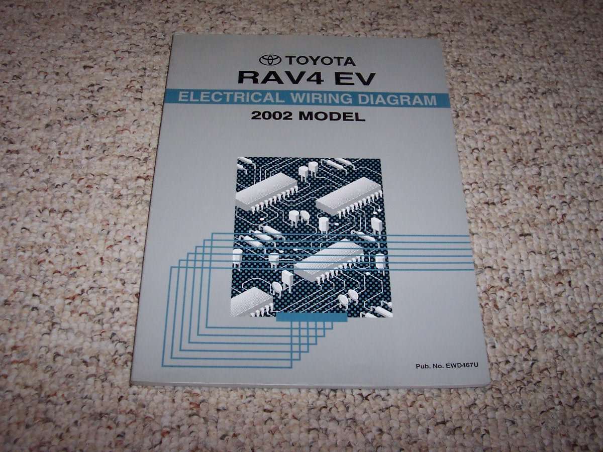 2002 Toyota Rav4 EV Electrical Wiring Diagram Manual