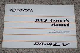 2002 Toyota Rav4 EV Owner's Manual