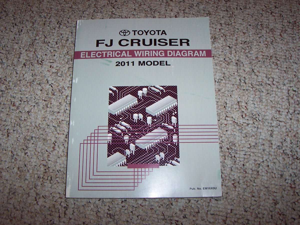 2011 Toyota FJ Cruiser Electrical Wiring Diagram Manual
