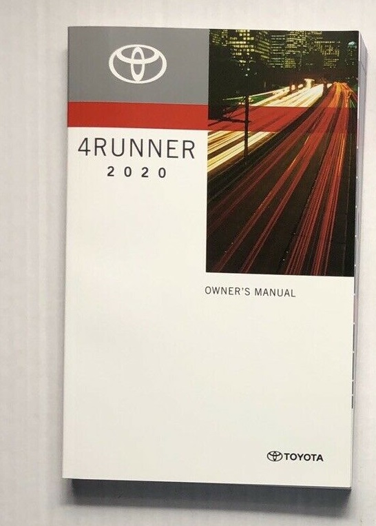 2020 Toyota 4Runner Owner's Manual